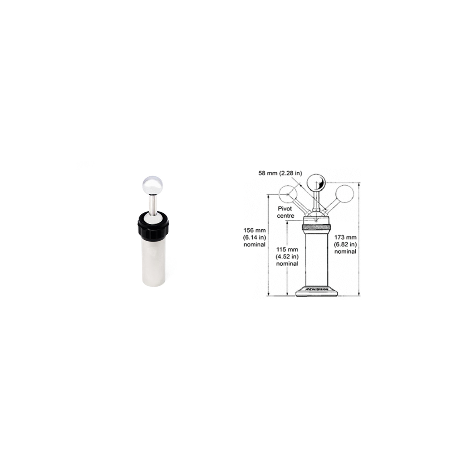 Datum sphere kit Ø12 mm ball - Advanced Measurement / Streamlined Precision